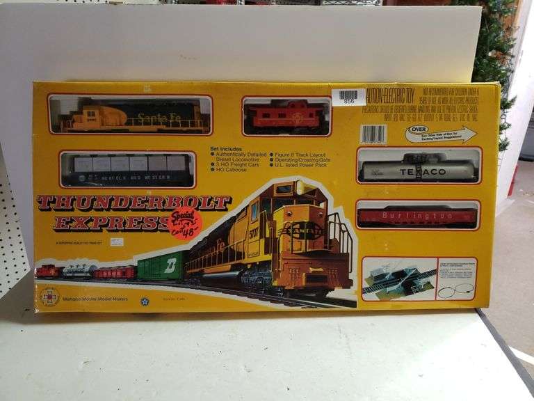 Thunderbolt Express Train Set - Trice Auctions