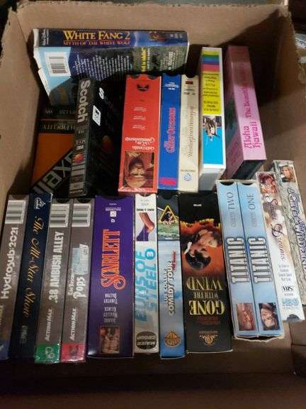 Assorted VHS Tapes - Trice Auctions
