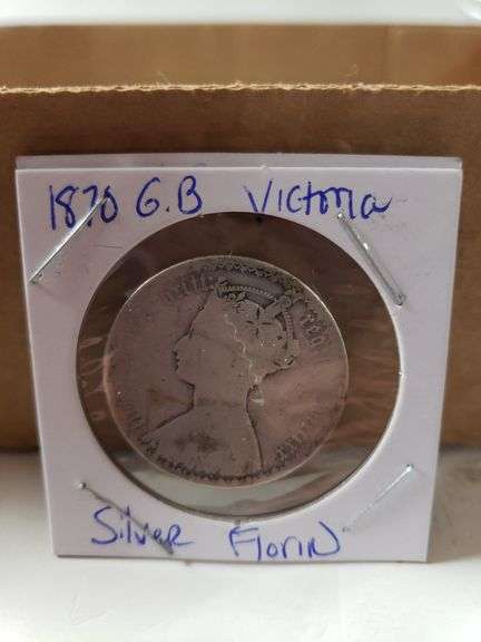 1870 British Silver Florin - Victoria - Trice Auctions