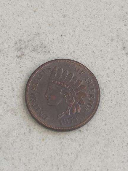 1877 Indian Head Copper Token (Unverified) - Trice Auctions