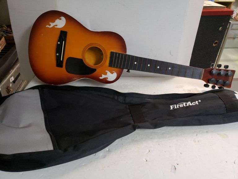 First Act Guitar With Case(no String) - Trice Auctions