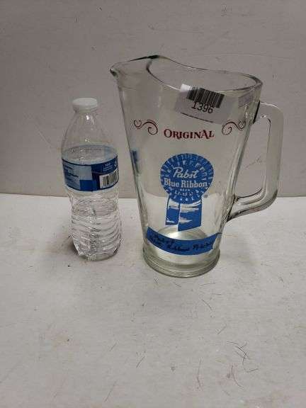 Pabst Blue Ribbon Beer Pitcher - Trice Auctions