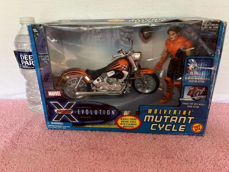 Marvel X-men:Evolution, Wolverine Mutant Cycle - Trice Auctions