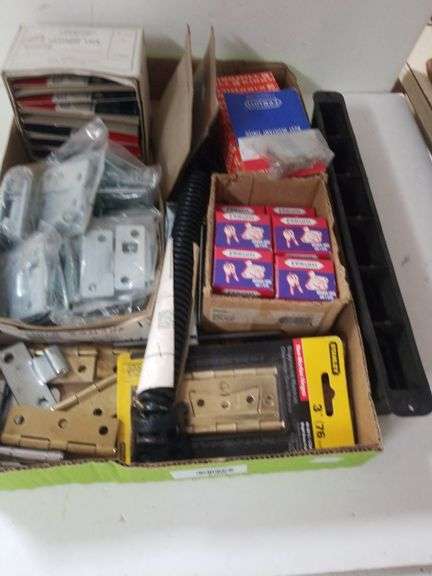 Assorted Items -hinges, Telephone Locks - Trice Auctions