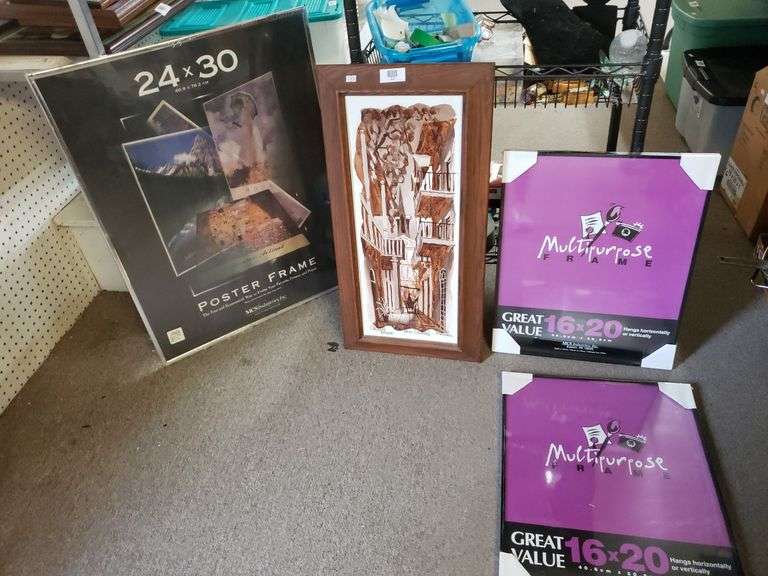 Assorted Picture Frames, Picture - Trice Auctions