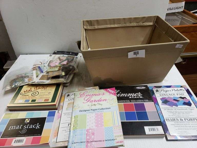 Collage Pad, Mat Stacks & More Craft Items - Trice Auctions