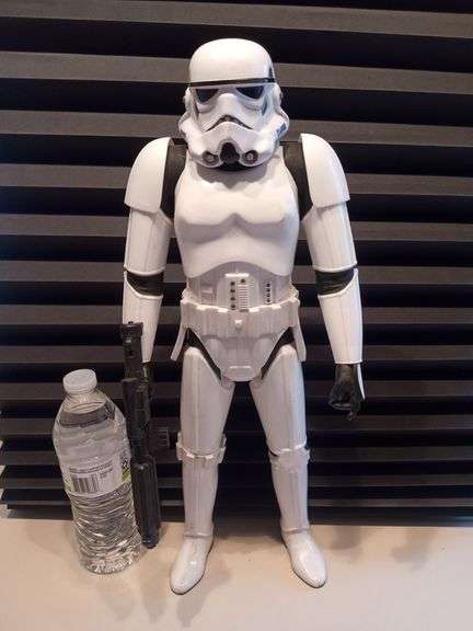 Star Wars Stormtrooper Large Figure - Approximately 17" Tall - Trice ...
