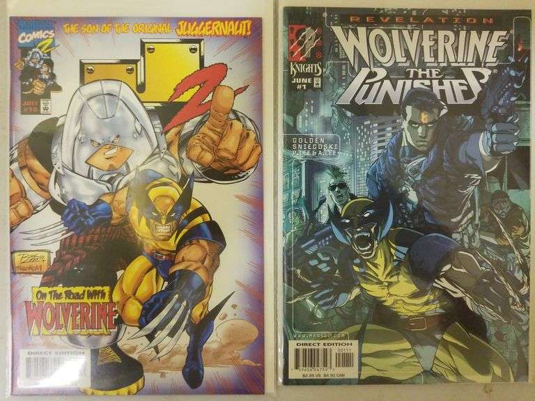 Marvel Comic Books/ Doom 2099/ Wolverine The Punisher/ Illuminati ...