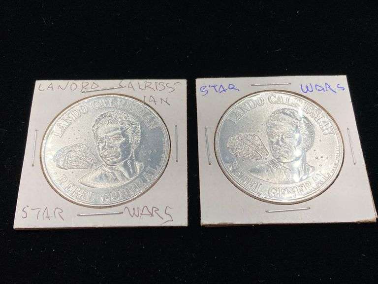 Lot of STAR WARS Silver Tokens - Trice Auctions