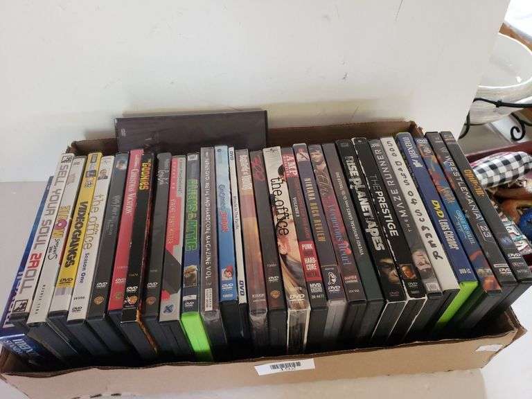 Assorted DVDs, VHS Tape - Trice Auctions