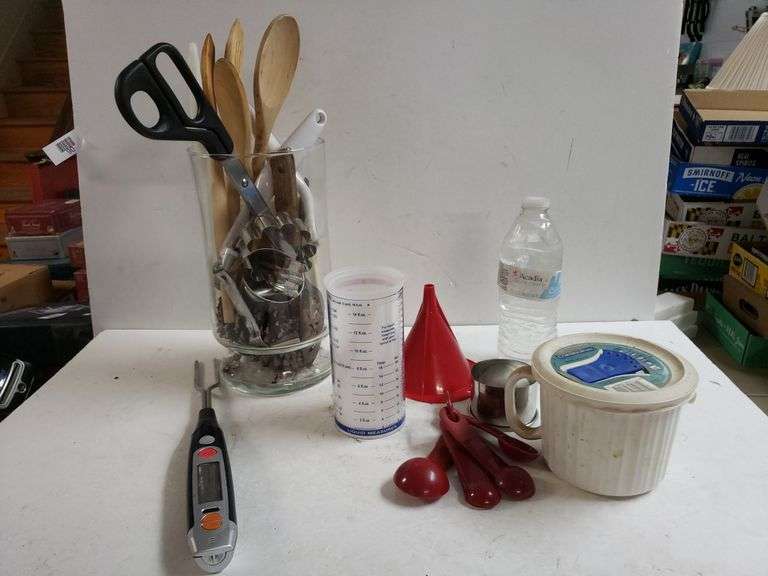 Assorted Kitchen Items, More - Trice Auctions