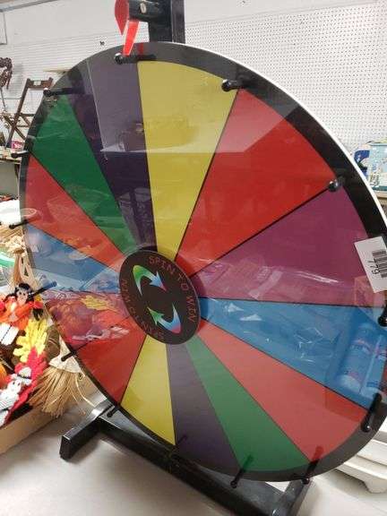 Spin To Win Game Spinner - Trice Auctions