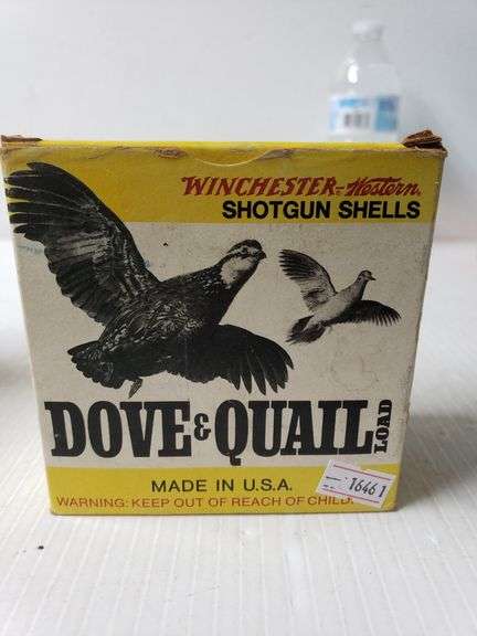 Winchester-Western Dove & Quail Shotgun Ammo - Full Box - Trice Auctions