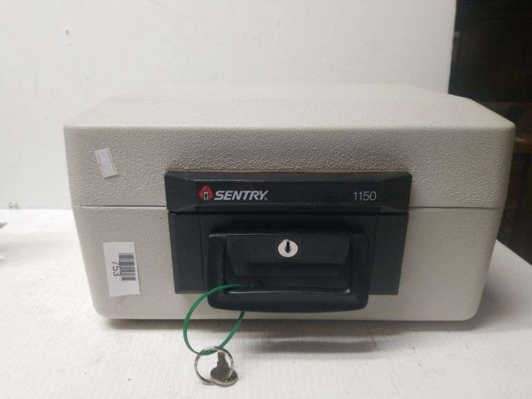 Sentry Safe With Case - Trice Auctions
