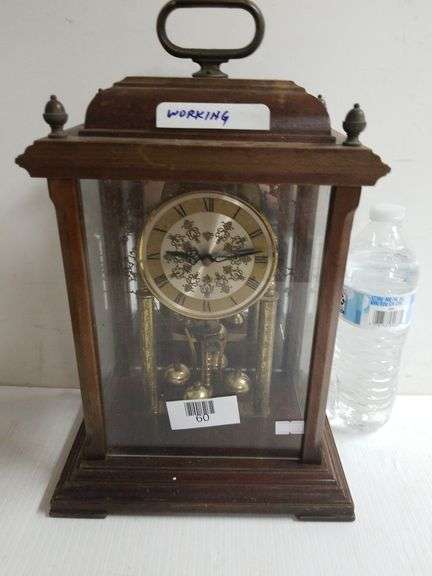 Working Mantel Clock - Trice Auctions