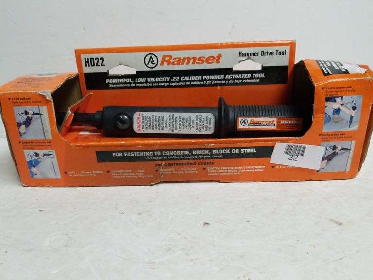 Ramset Hammer Drive Tool - Trice Auctions