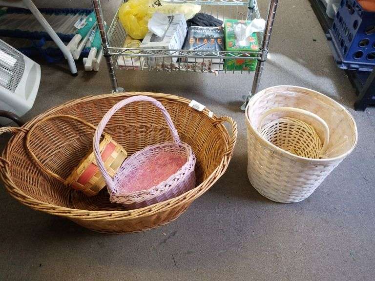 Assorted Baskets(5) - Trice Auctions