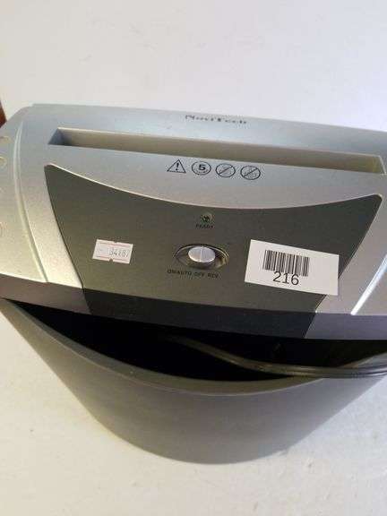 Novitech Paper Shredder - Trice Auctions