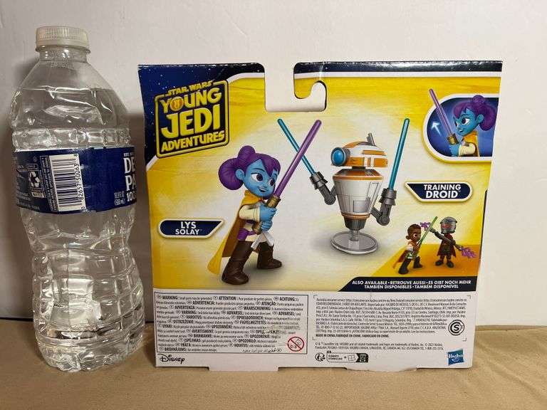 Star Wars Young Jedi Adventures Lys Solay Figure & Training Droid ...