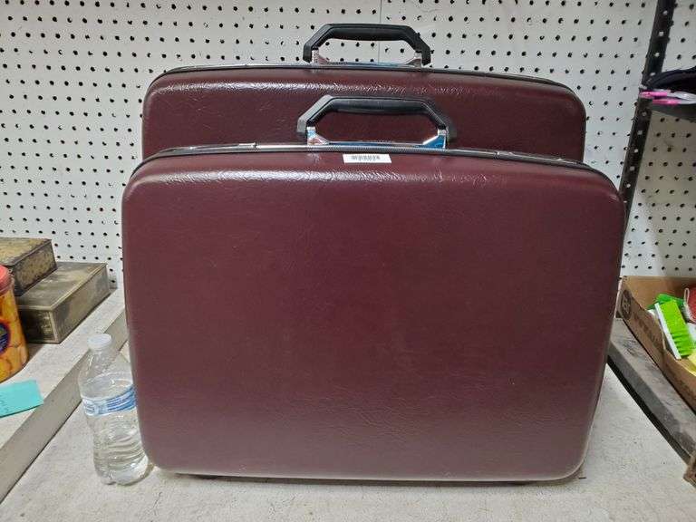 Samsonite Hard Shell Luggage Set (2) - Clean Inside & Out W/keys ...