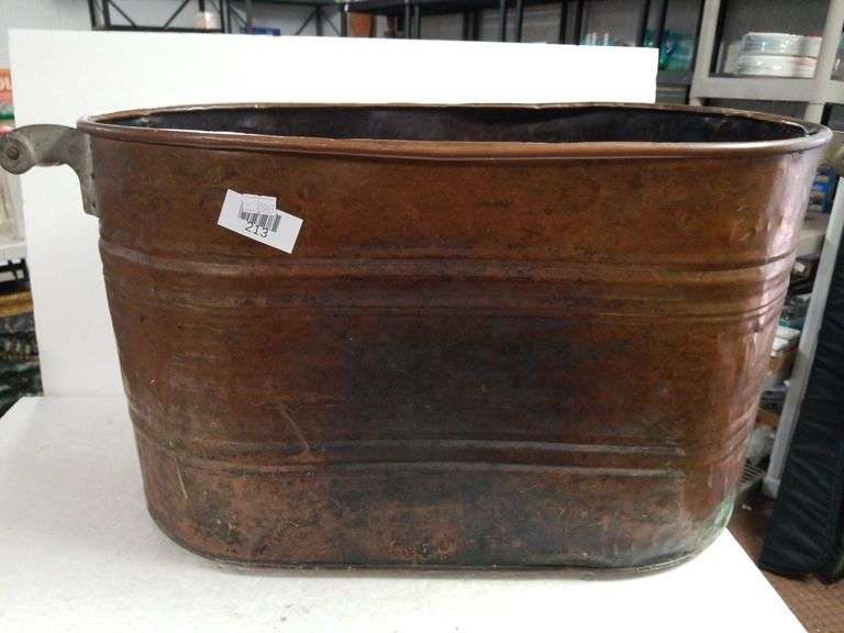 Vintage Copper Boiler - Trice Auctions