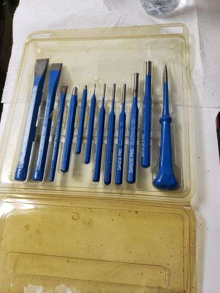 Dasco Pro Tool Punch And chisel Set - Trice Auctions