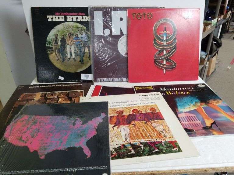 Assorted Record Albums - Trice Auctions