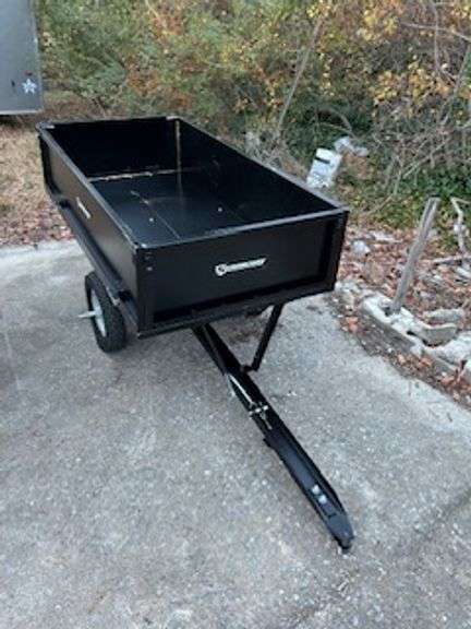 Strongway Large Yard Dump Cart - Trice Auctions
