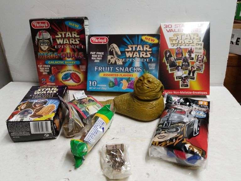 Star Wars Fruit Snacks, Cadbury Biscuits & More - Trice Auctions