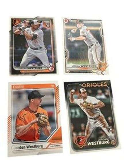 Jordan Westburg Rookie Cards Lot - Trice Auctions