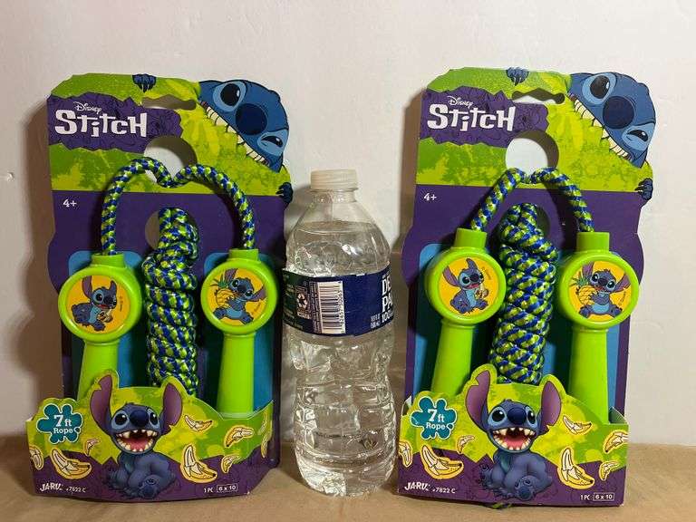 2 Disney Stitch 7Foot Jump Ropes - Trice Auctions