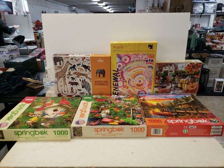 (6) Jigsaw Puzzles - Trice Auctions