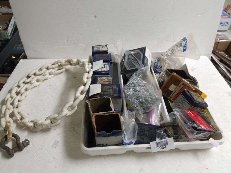 Assorted Screws, Chain - Trice Auctions
