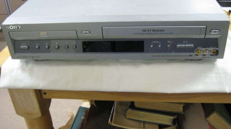 Sony DVD VHS Recorder - Trice Auctions