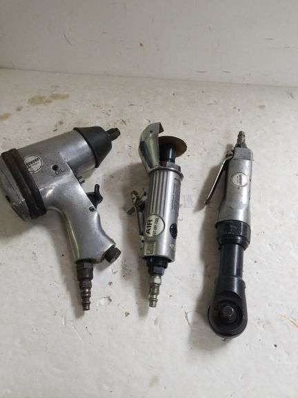 Sanborn Air Cut Off Tool, Impact Wrench, Air Ratchet - Trice Auctions
