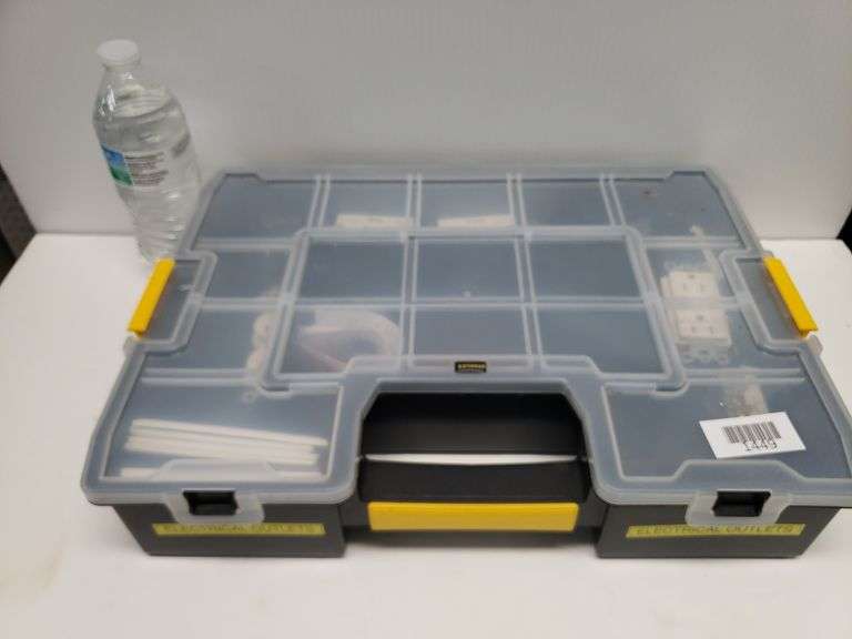 Stanley Organizer With Electrical Outlets - Trice Auctions