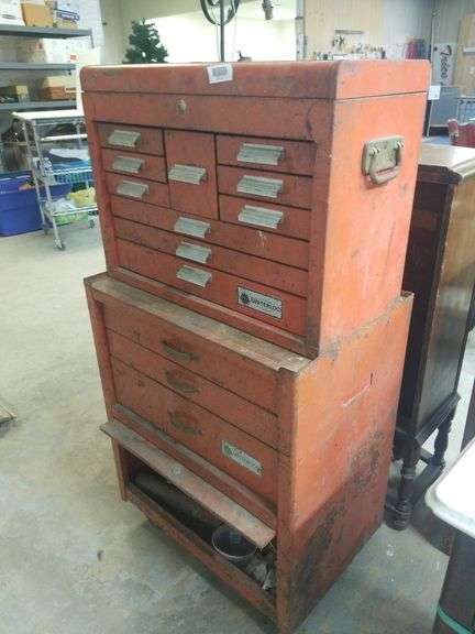 Waterloo Tool Chest With Contents - Trice Auctions