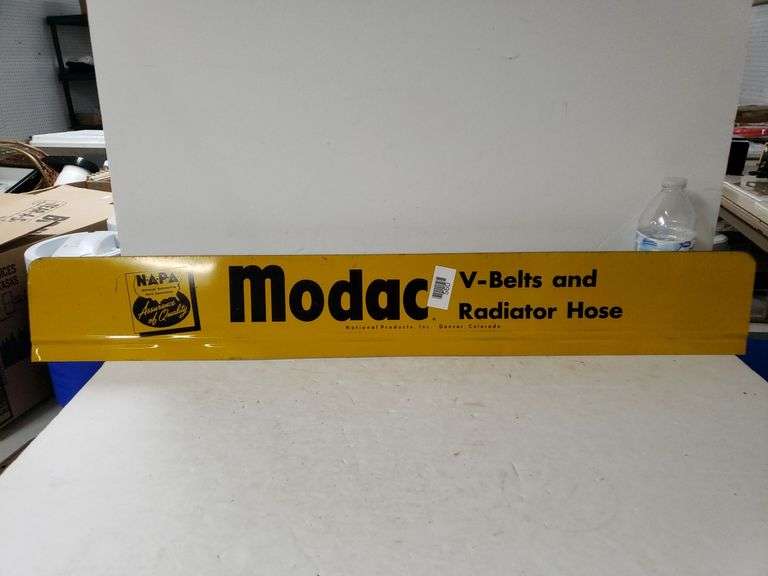 Modac Products Metal Sign - Trice Auctions