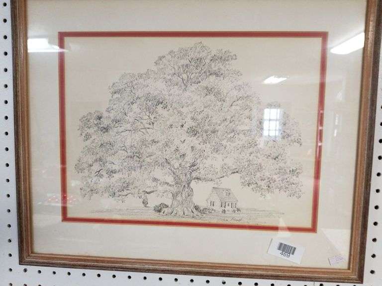 John Moll Artwork, 21"x17" - Trice Auctions