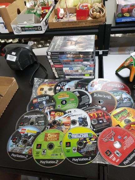 Dvd Stack And Playstation Games - Trice Auctions