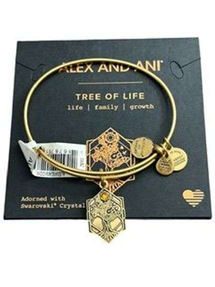 Authentic w/Tags ALEX & ANI Tree of Life - Trice Auctions
