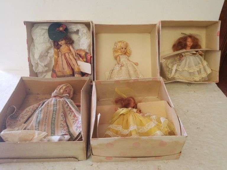 Vintage Miniature Dolls(5) - Trice Auctions