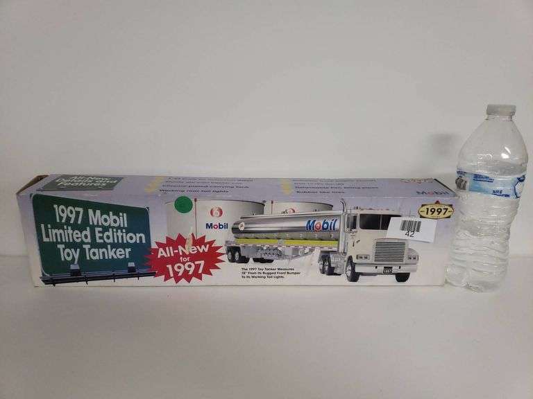 1997 Mobil Limited Edition Toy Tanker Truck - Trice Auctions