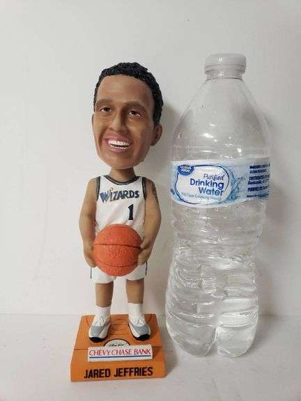 Jared Jeffries Wizards Bobblehead Figurine - Trice Auctions