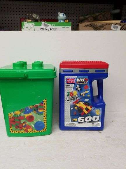 Mega Bloks Building Sets with Containers - Trice Auctions