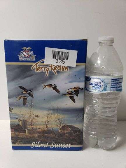 Miller Terry Redlin Silent Sunset Stein - Trice Auctions
