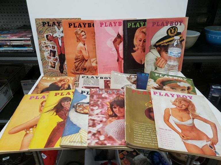 Vintage Playboy Magazine Collection 1960s - Trice Auctions