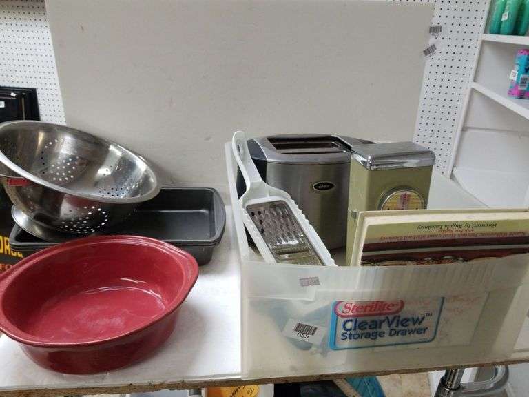Assorted Kitchenware Lot with Ice-O-Mat and More - Trice Auctions