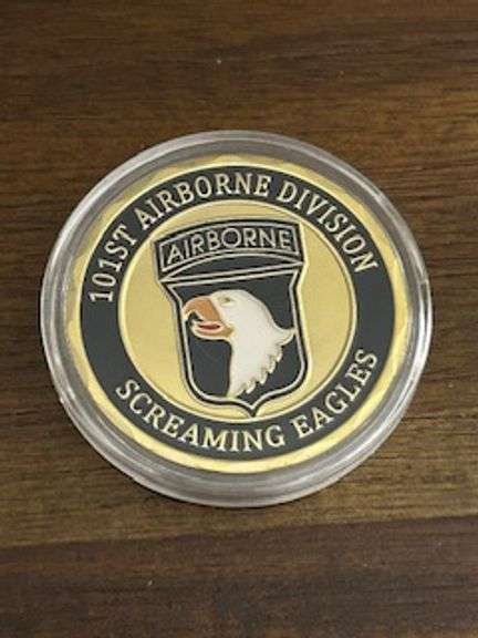 101st Airborne Challenge Coin - Trice Auctions