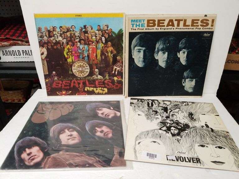 Vintage Beatle Albums(4) - Trice Auctions